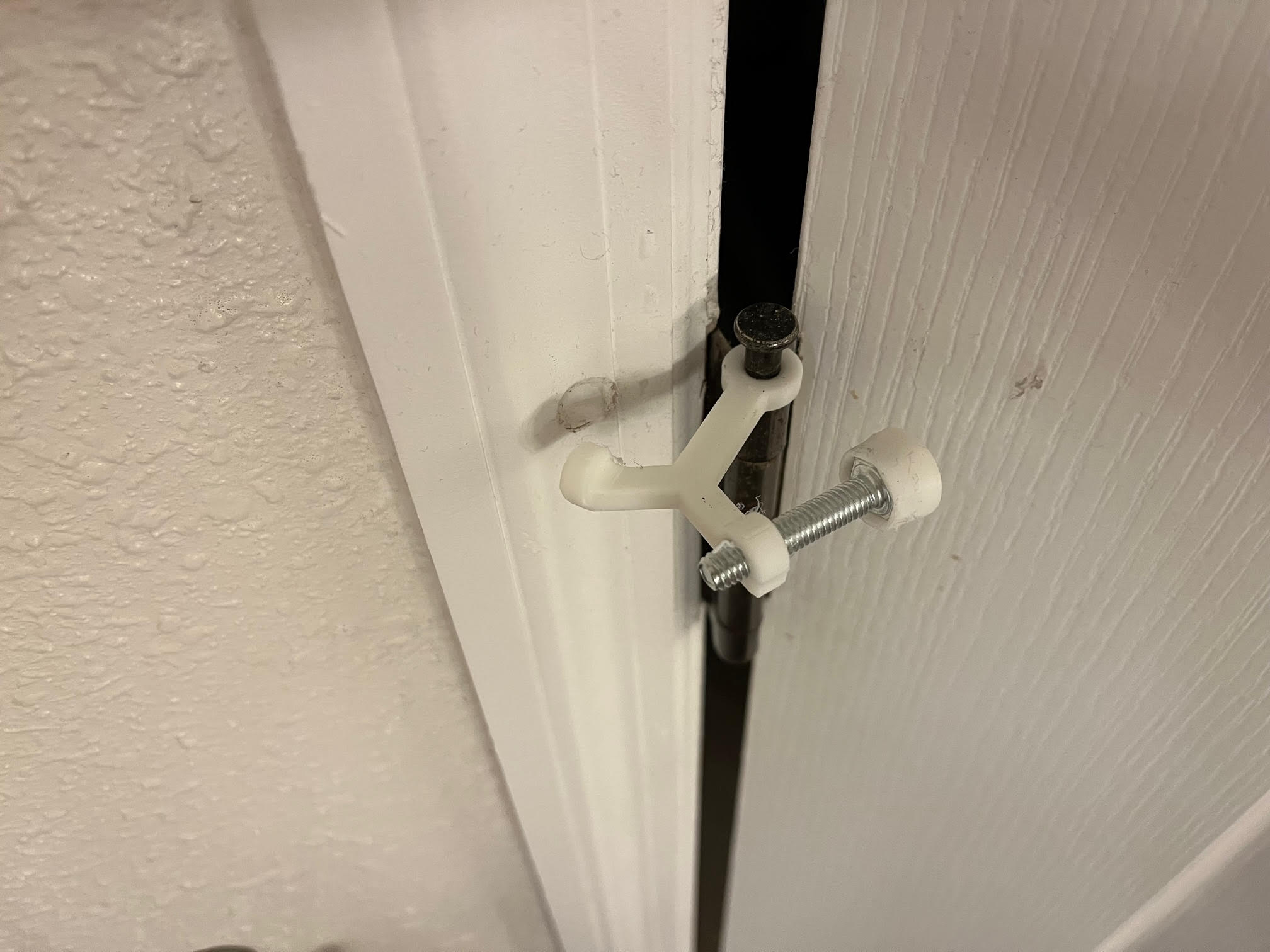 Hinge Mounted Door Stopper by Jordan K | Download free STL model ...