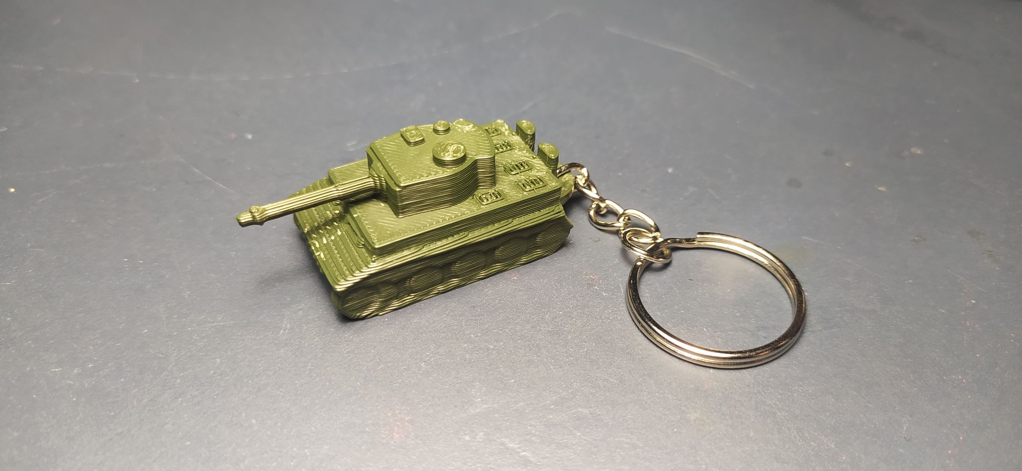 Easy to print Tank keychain - Tiger 1, Centurion (with rotating tower ...
