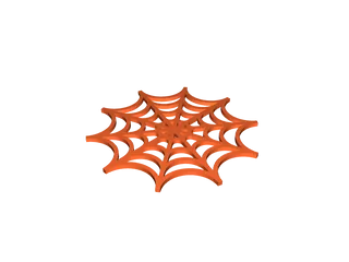 Parametric Spider Web by Steve DeGroof | Download free STL model ...