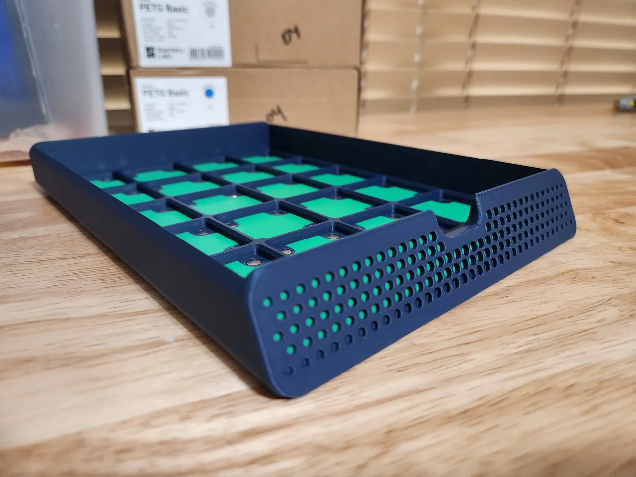 Gridfinity Magnet Drawer for BLV AMS Riser by GrumpyTanker | Download ...