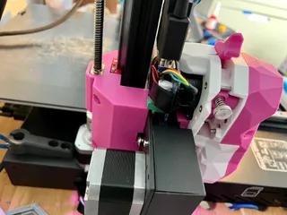 Kobra Max linear Rail upgrade by Sixx Precision | Download free STL model | Printables.com