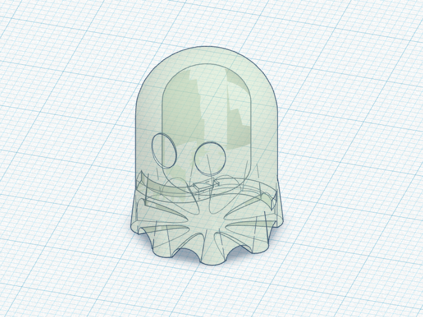 Cartesian pacman ghost diver por Maclab.sk | Descargar modelo STL ...