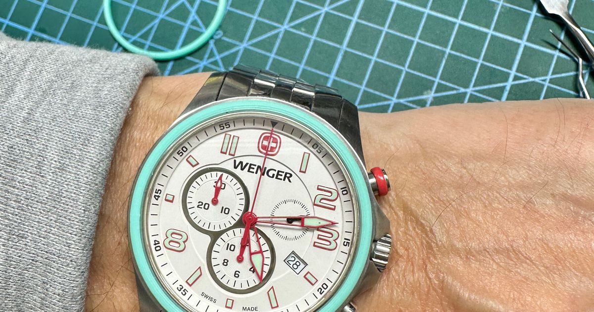 Bezel for Wengert Watch by Team Pflaum | Download free STL model ...