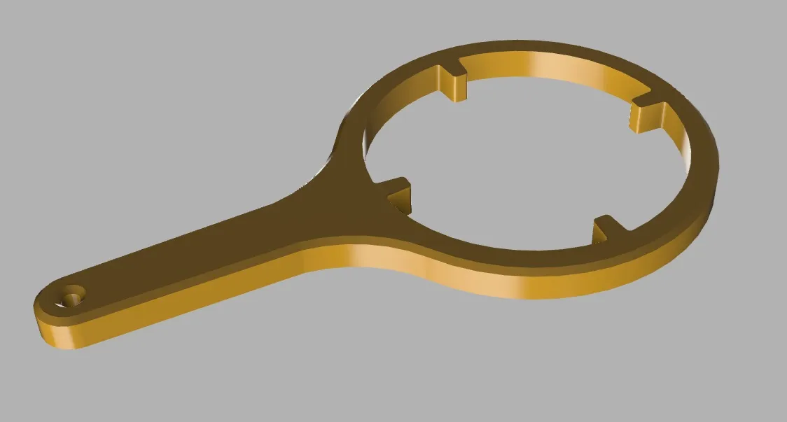 Water filter wrench 10" by Marcel | Download free STL model ...