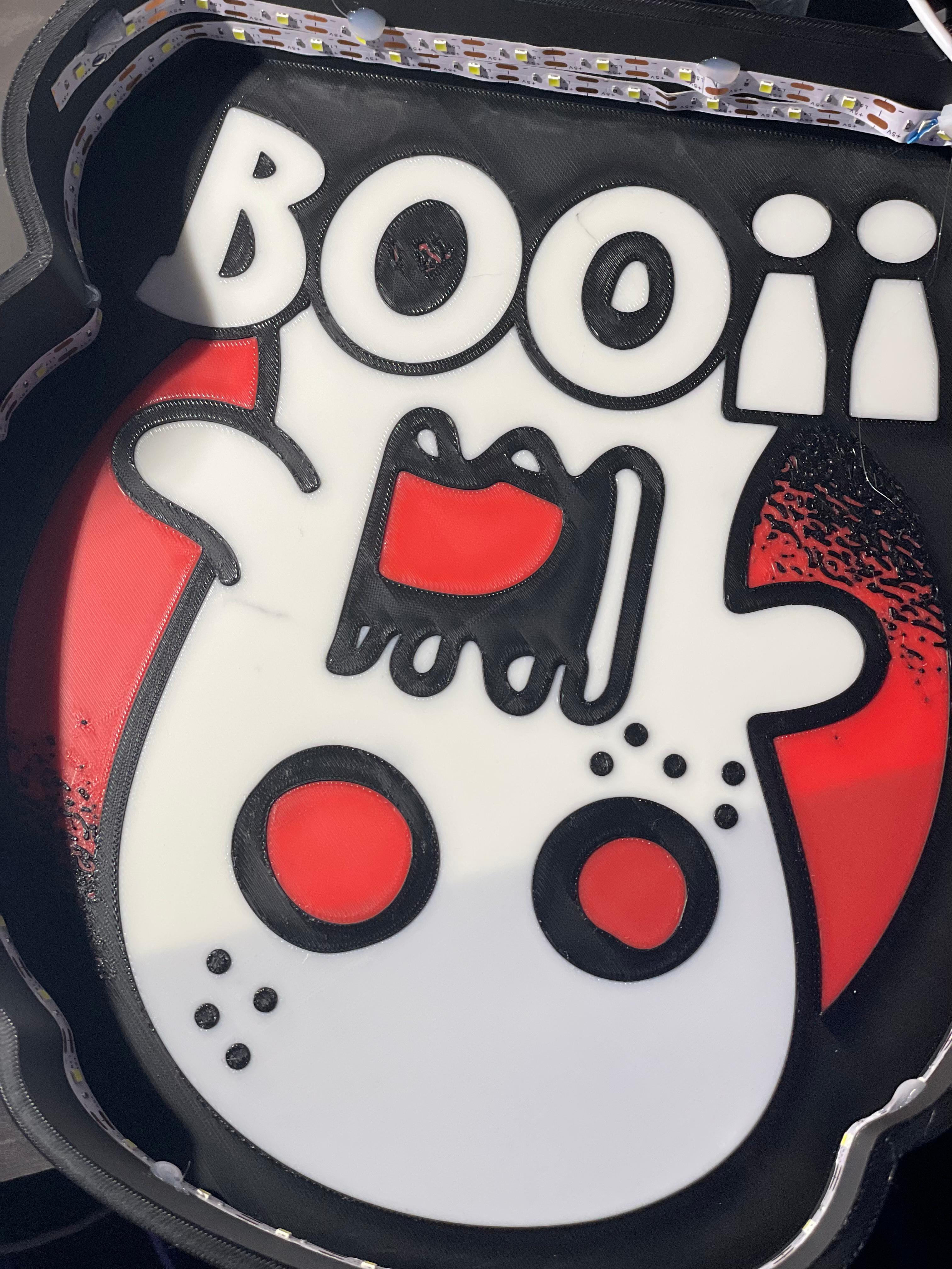 Boo!! Ghost Light Box by Yasoos | Download free STL model | Printables.com