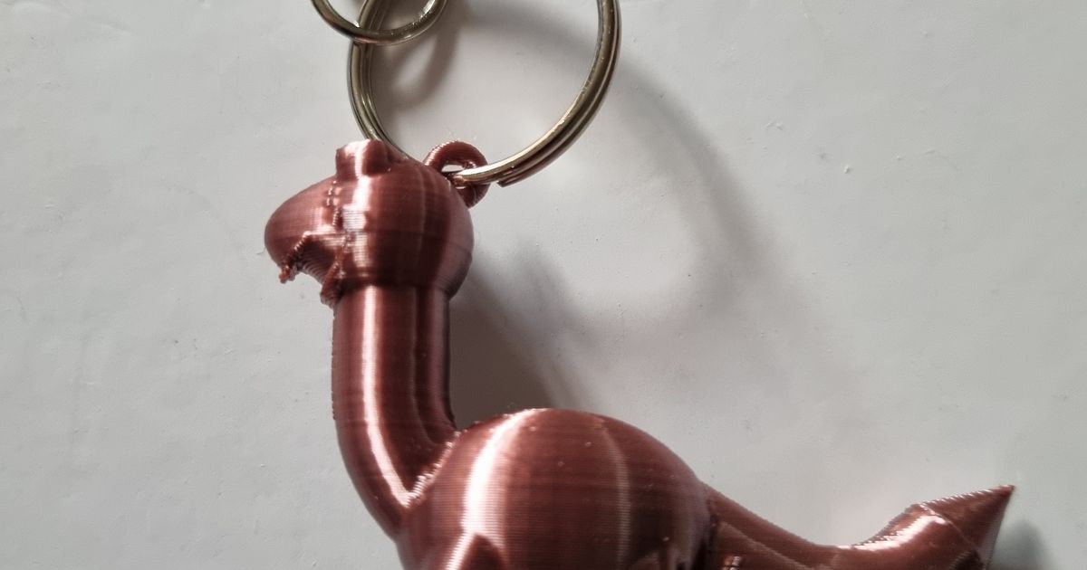 Dinosaur KeyRing by Jacqui Park | Download free STL model | Printables.com