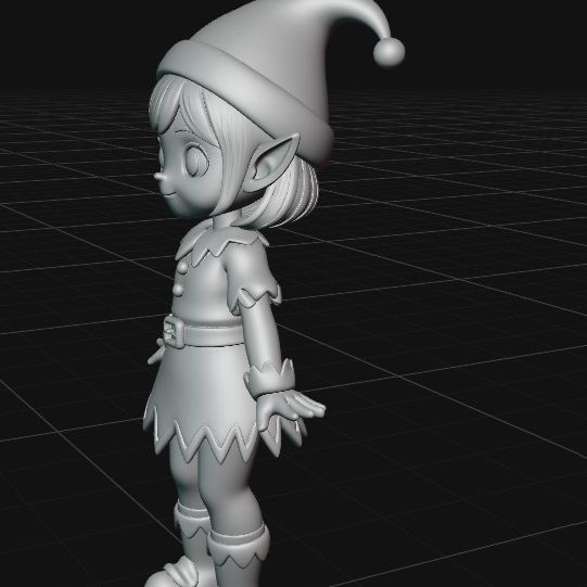 little elf girl by gabi123 | Download free STL model | Printables.com
