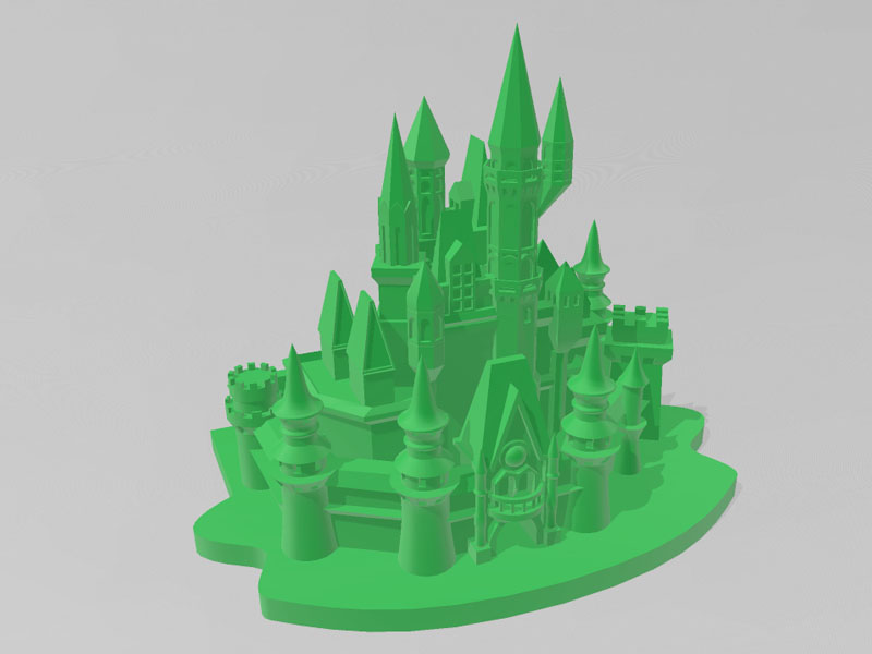 Castle by Browsky | Download free STL model | Printables.com