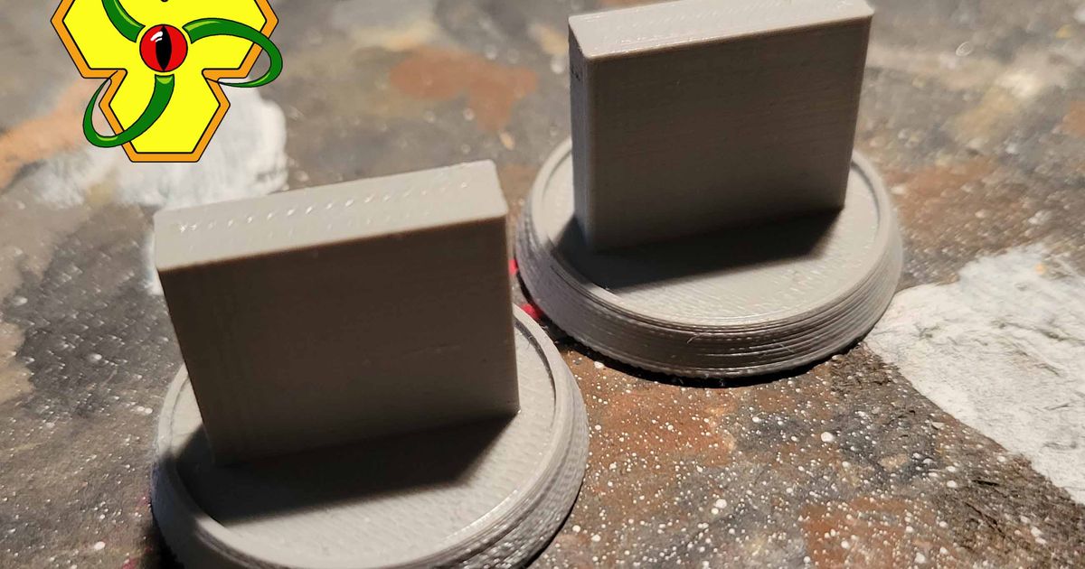 Custom 30mm Painting Bases - FDM 3D Printable by Vern Keeler | Download ...