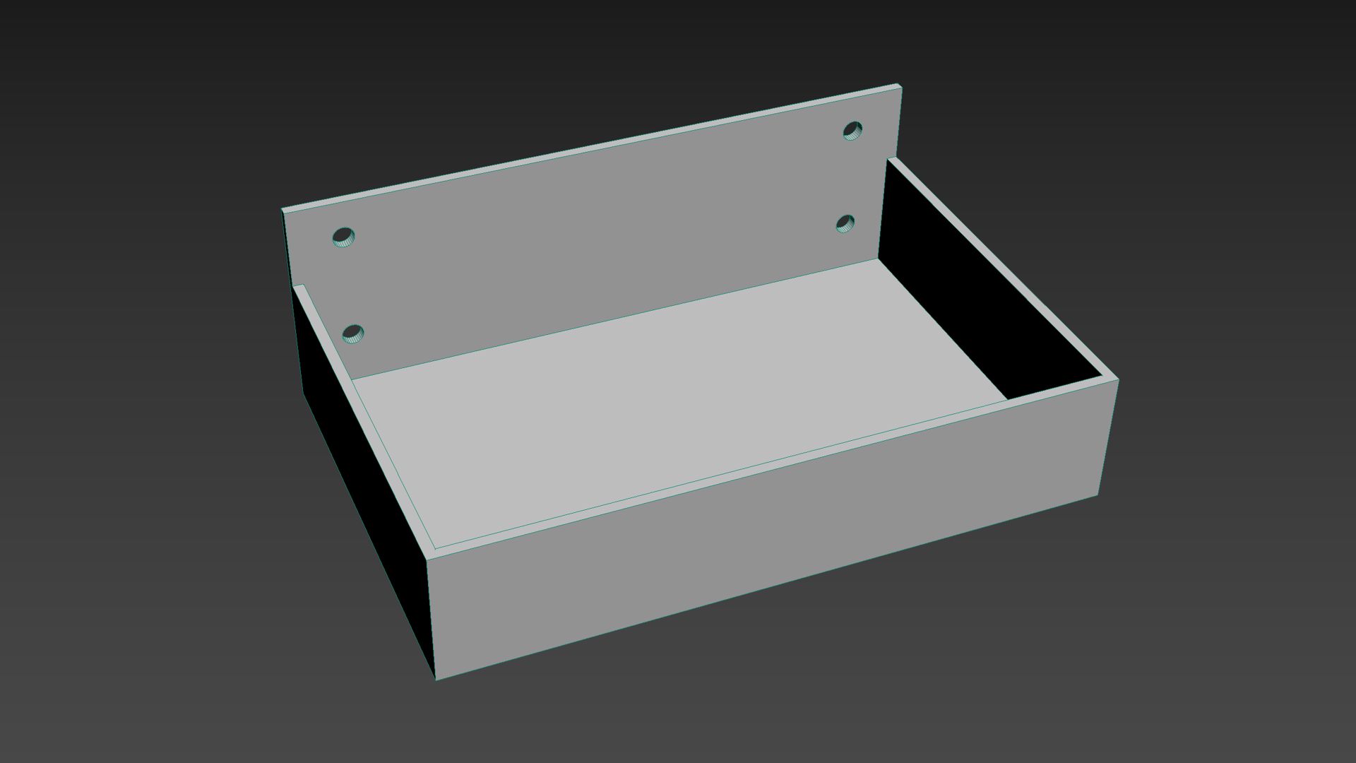 Wall mount for painting accessories by Meisech | Download free STL ...