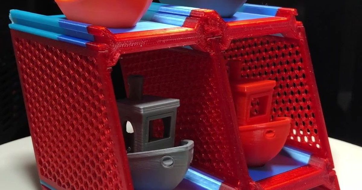 Modular Benchy Cabinet By Maquina Download Free Stl Model
