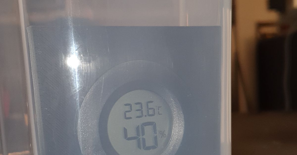 Hygrometer Holder by Christoph Löw | Download free STL model ...