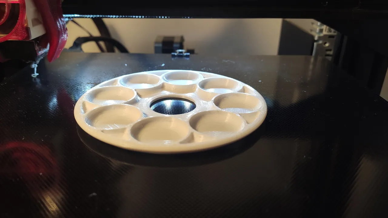 AR Mini painting palette by aroo | Download free STL model | Printables.com
