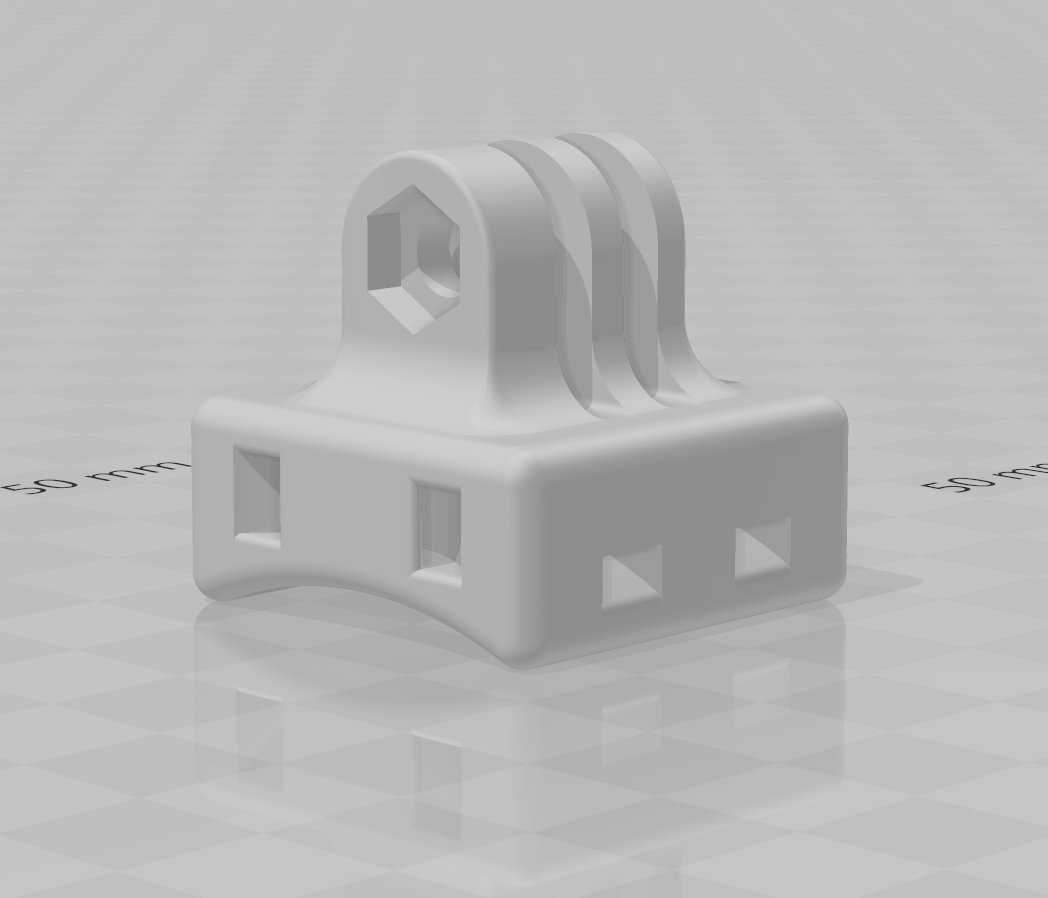 Gopro Universal Base by Sot Kon | Download free STL model | Printables.com