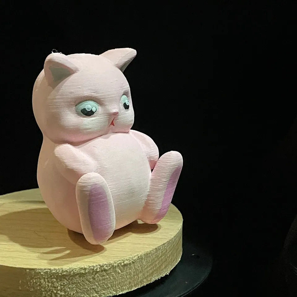 Chubby Cat by Ning | Download free STL model | Printables.com