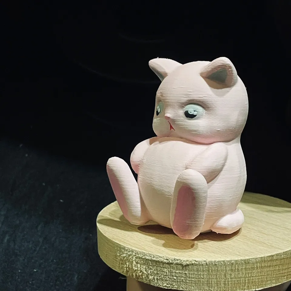 Chubby Cat by Ning | Download free STL model | Printables.com