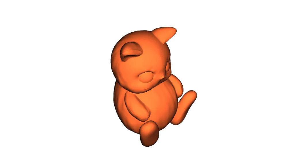 Chubby Cat by Ning | Download free STL model | Printables.com