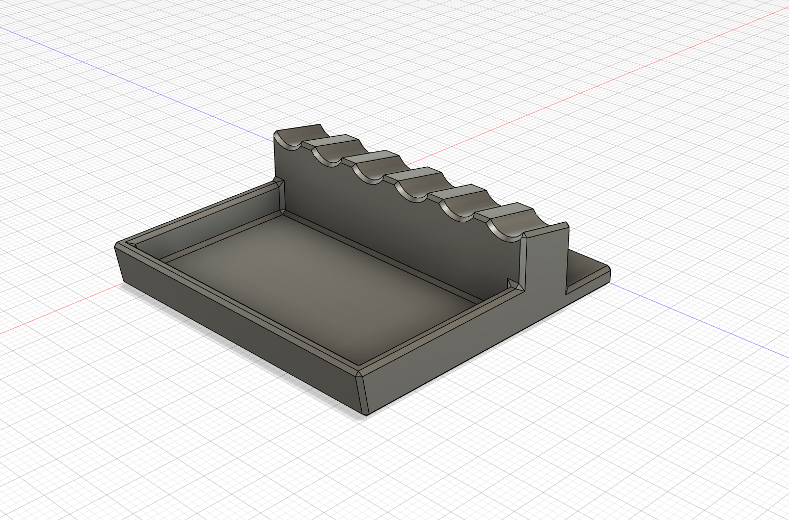 Drip tray for brushes by JCVB | Download free STL model | Printables.com