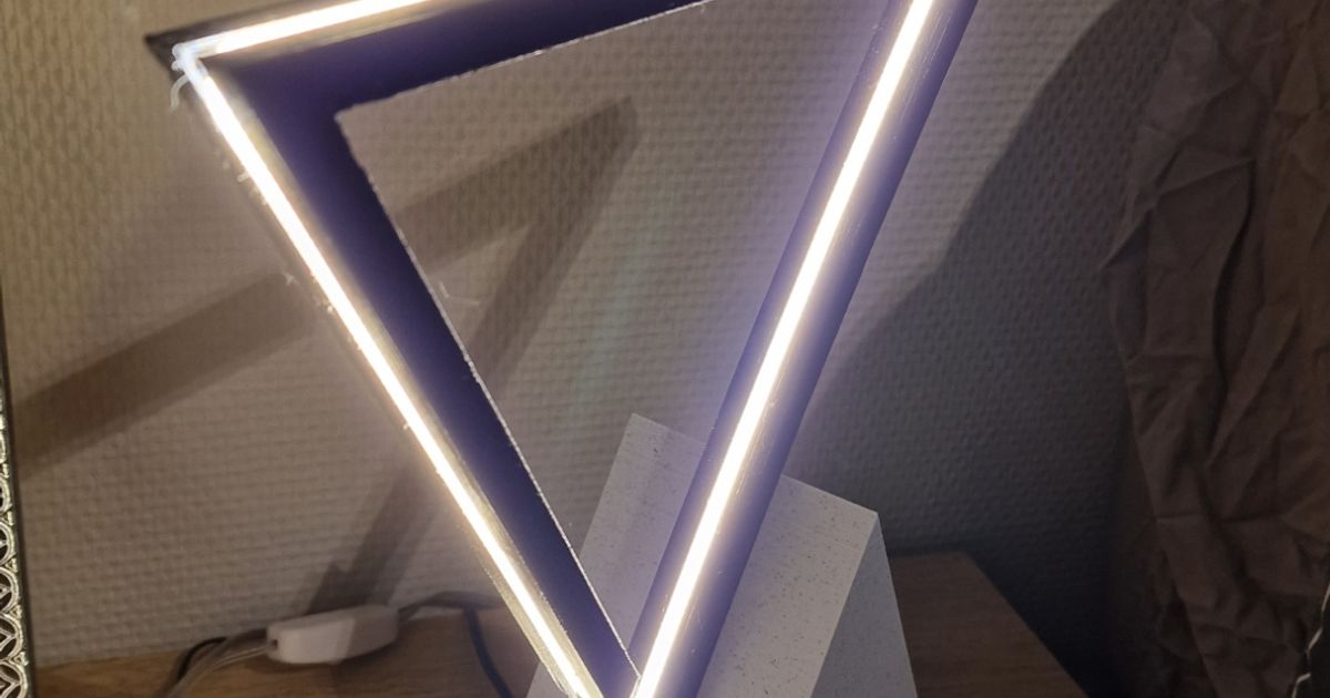 LED Lamp by CTX | Download free STL model | Printables.com