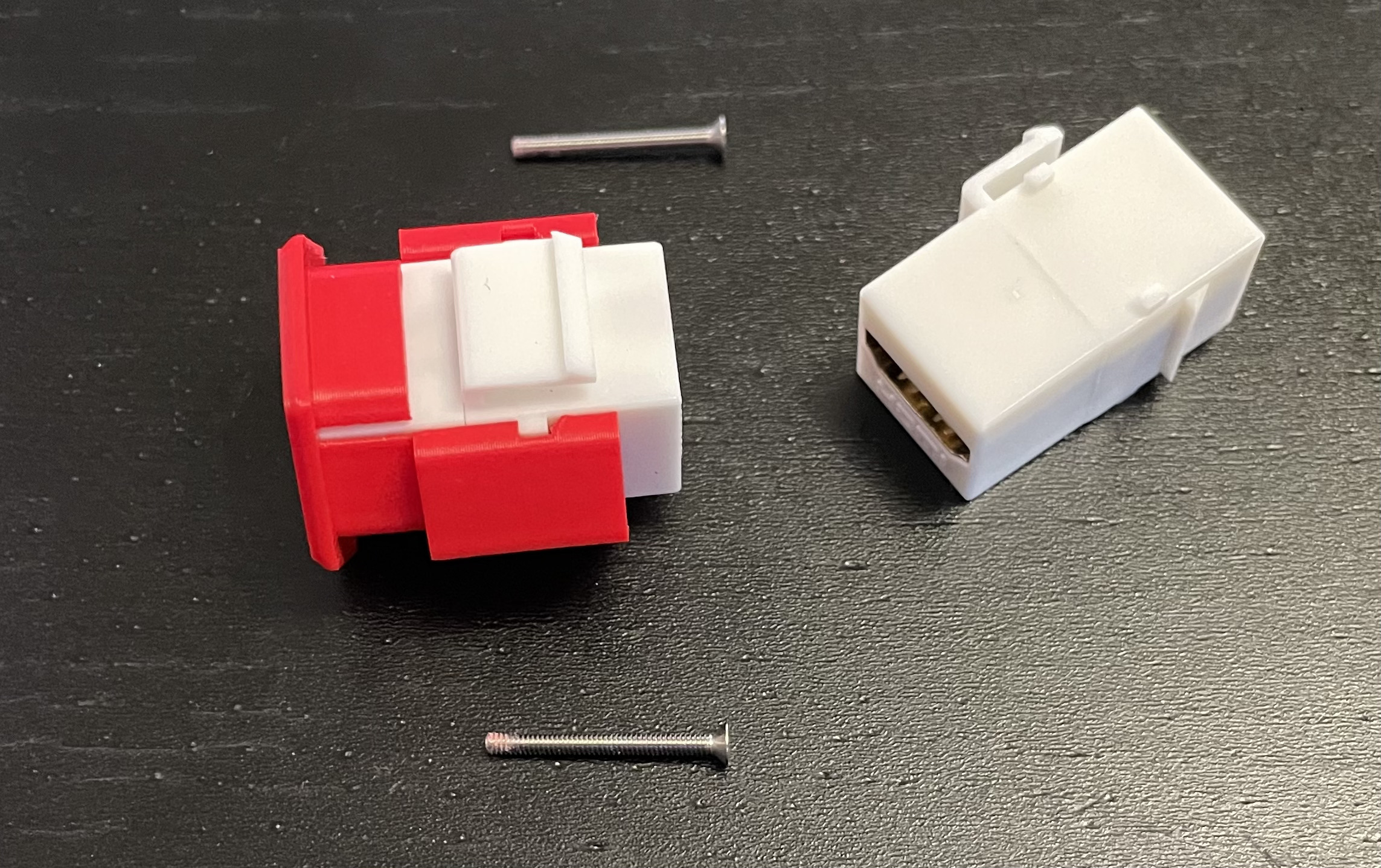 Standard Voron Skirt - USB HDMI Keystone holders by Arek | Download ...