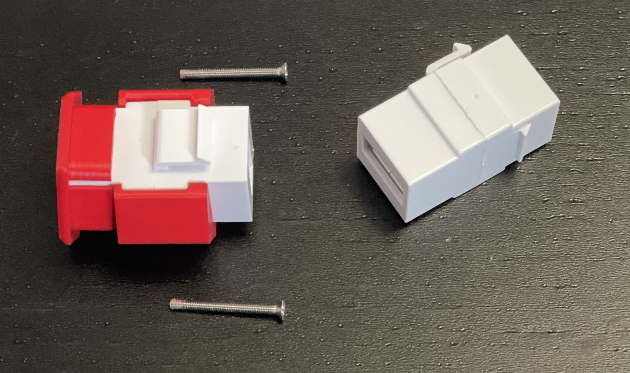 Standard Voron Skirt - USB HDMI Keystone holders by Arek | Download ...