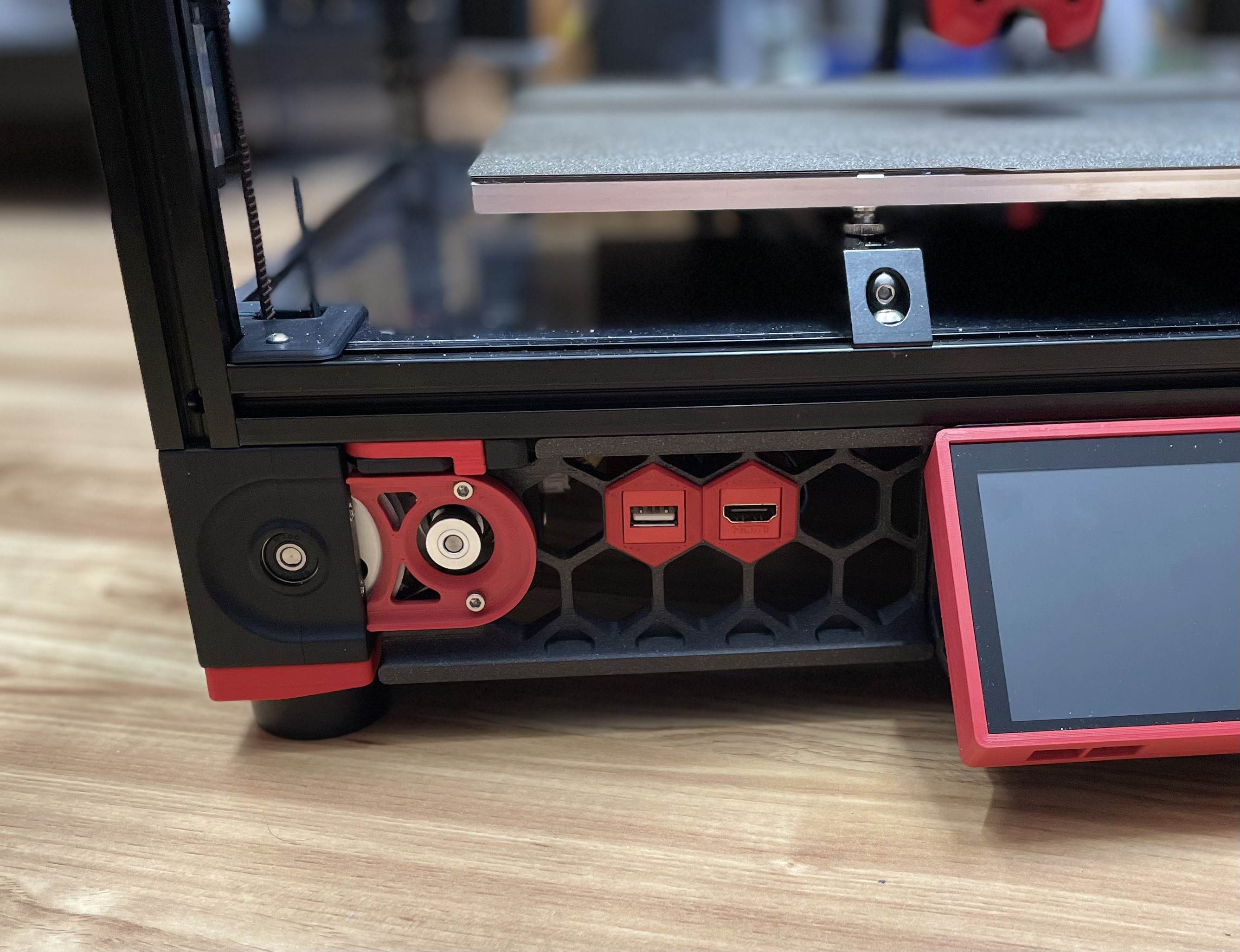 Standard Voron Skirt - USB HDMI Keystone holders by Arek | Download ...