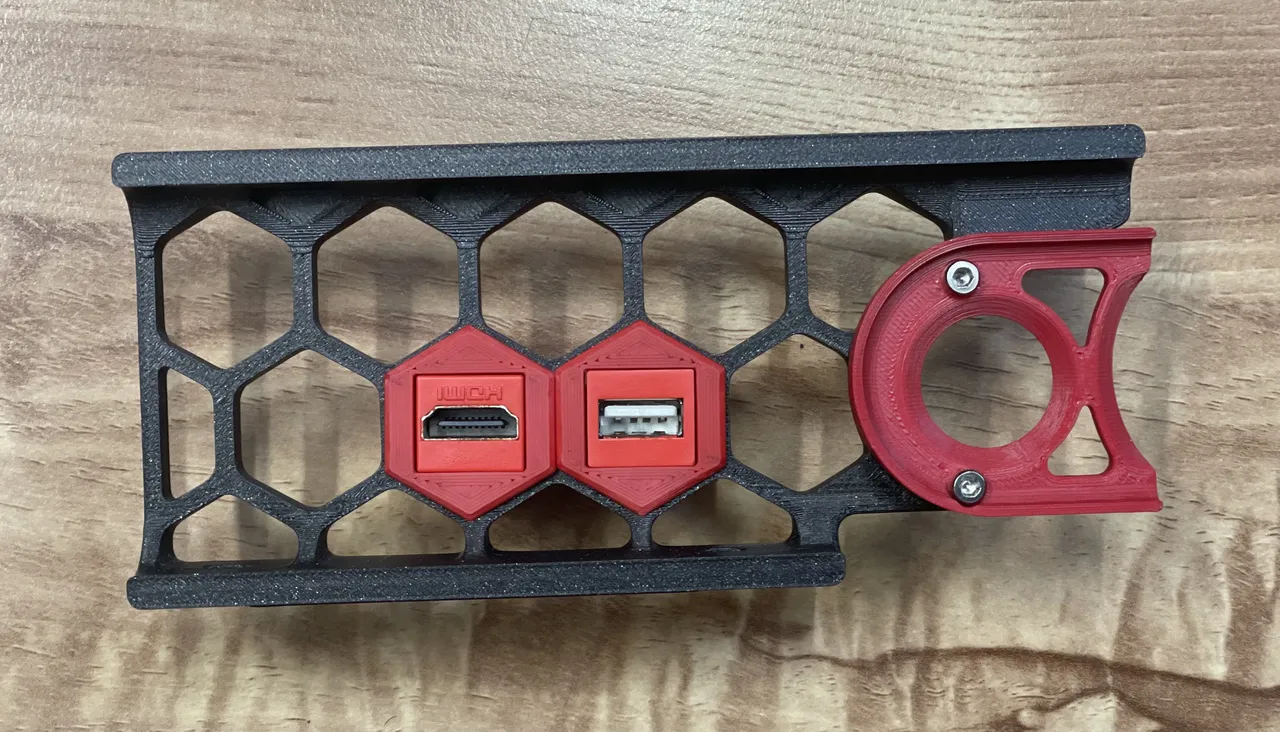 Standard Voron Skirt - USB HDMI Keystone holders by Arek | Download ...