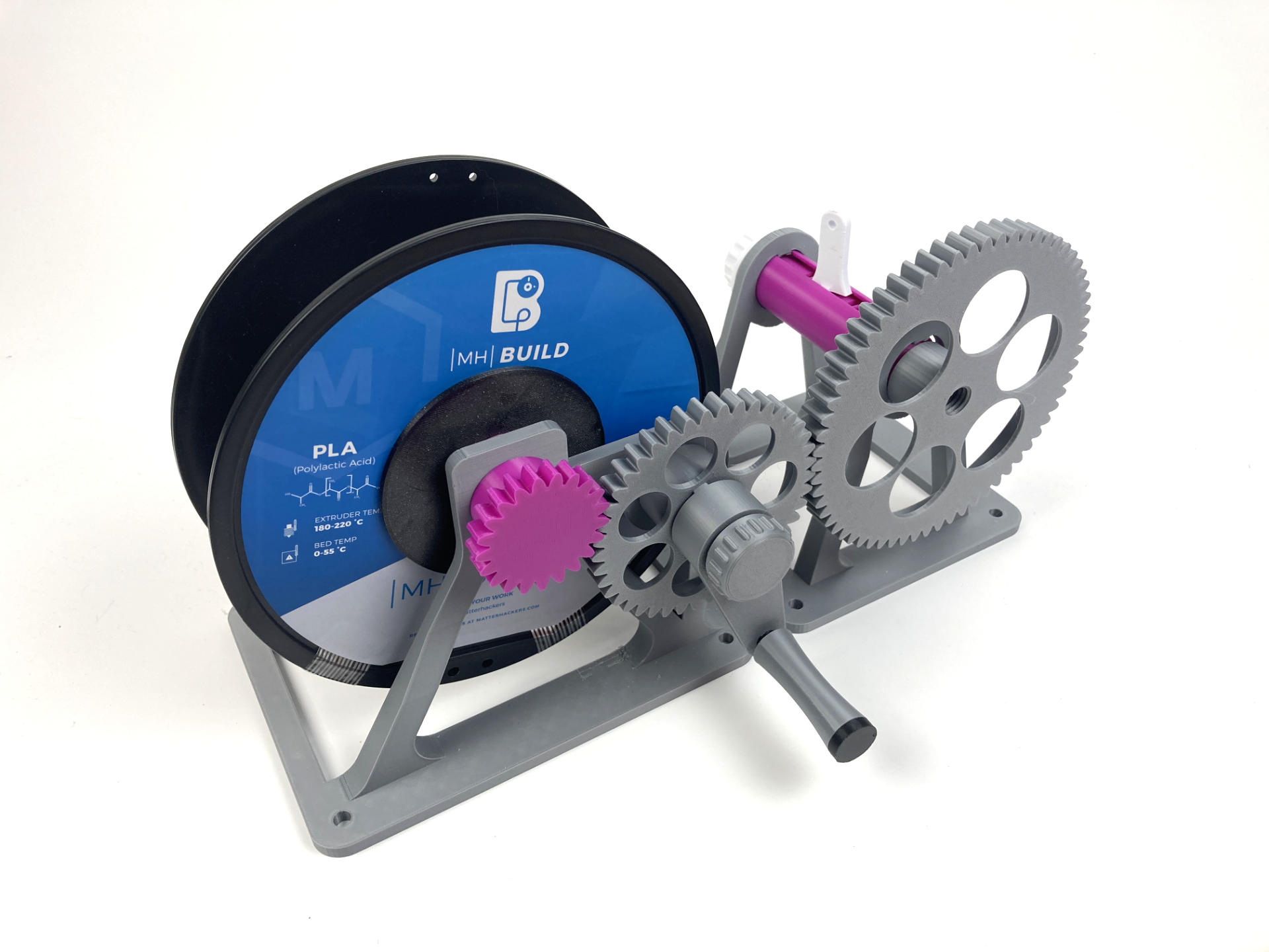 Filament Spool Winder (Non-Threaded Rear Axle Parts) by Pete Prodoehl ...