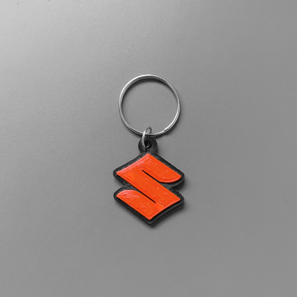 Suzuki logo keychain by Janeo | Download free STL model | Printables.com
