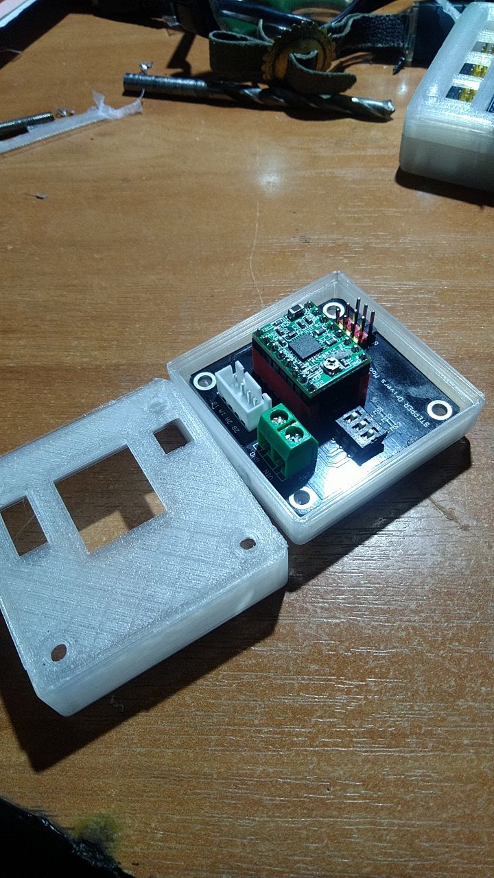 Stepper motor driver 8825 case by P.Koalas | Download free STL model ...