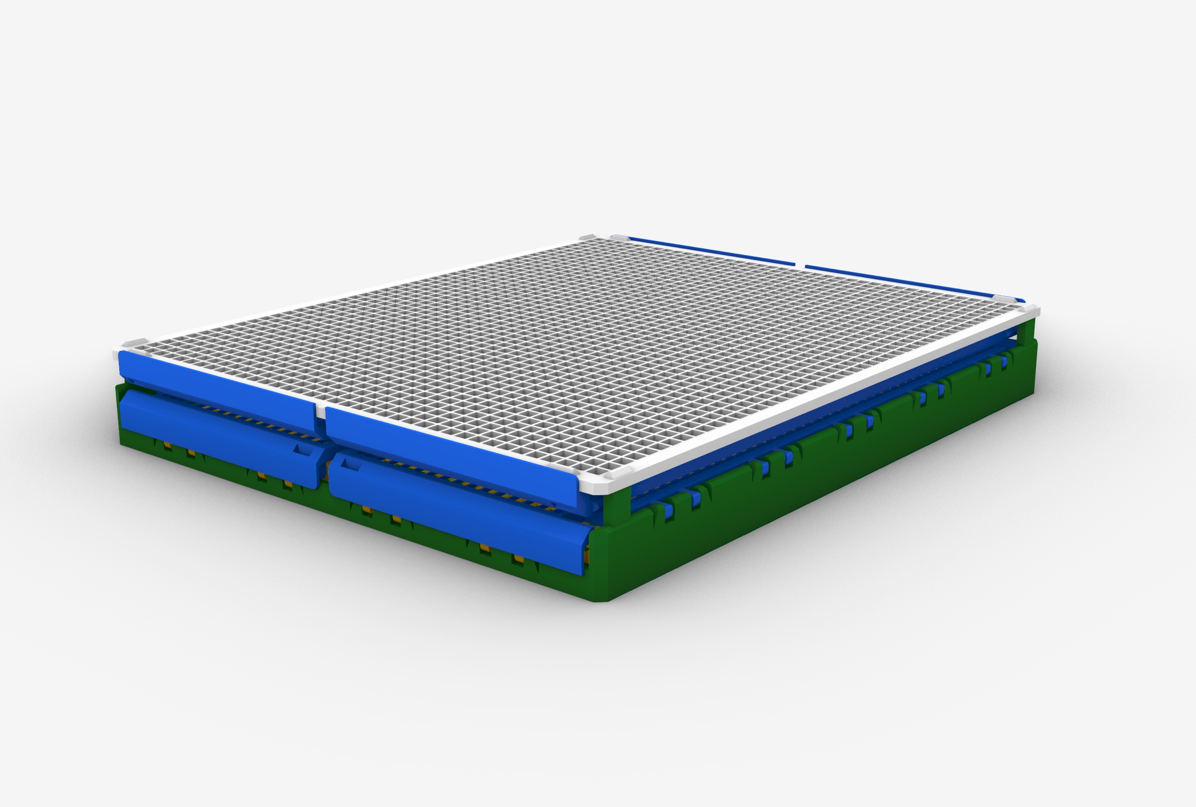 Double-foldable and stackable crate (XXL) by baph | Download free STL ...