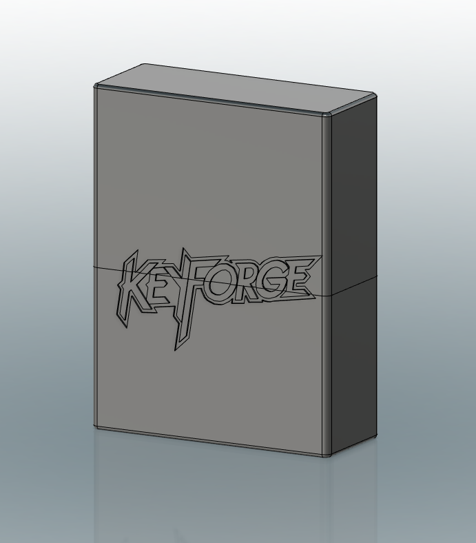 Keyforge deck box by Galeswift | Download free STL model | Printables.com