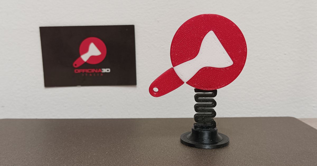 Logo Officina 3d Italia by Valerio | Download free STL model ...