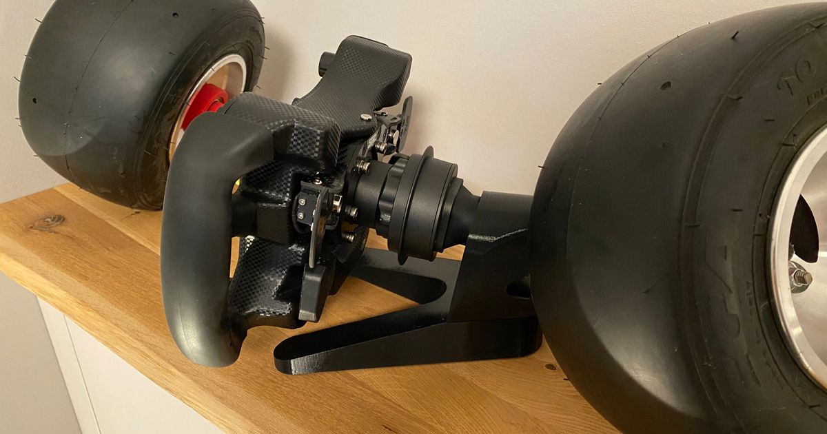 FANATEC QR2 Wheelbase-Side Adapter for a display stand by Martin ...