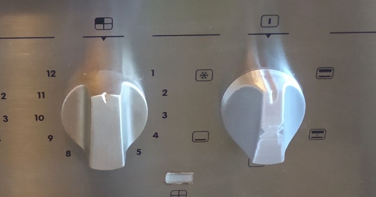 Oven Knob by Bratensoße | Download free STL model | Printables.com