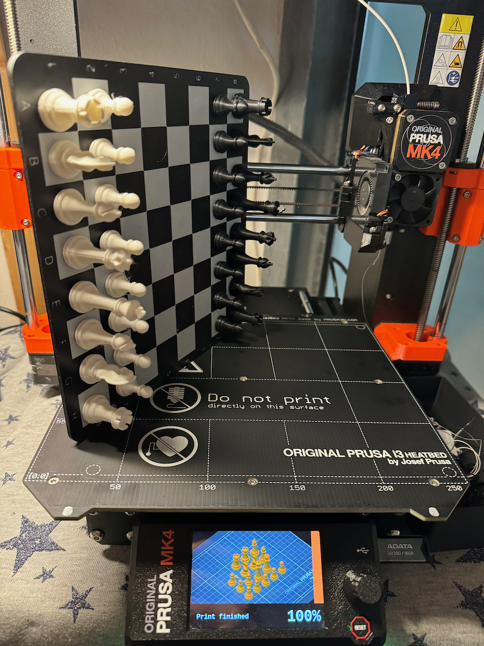 Two Color Chess Board for Magnetic Figures by diehenne | Download free ...