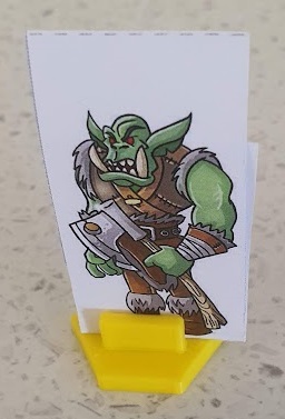 Paper Golems DnD Mini Holder by epinefedrina | Download free STL model ...