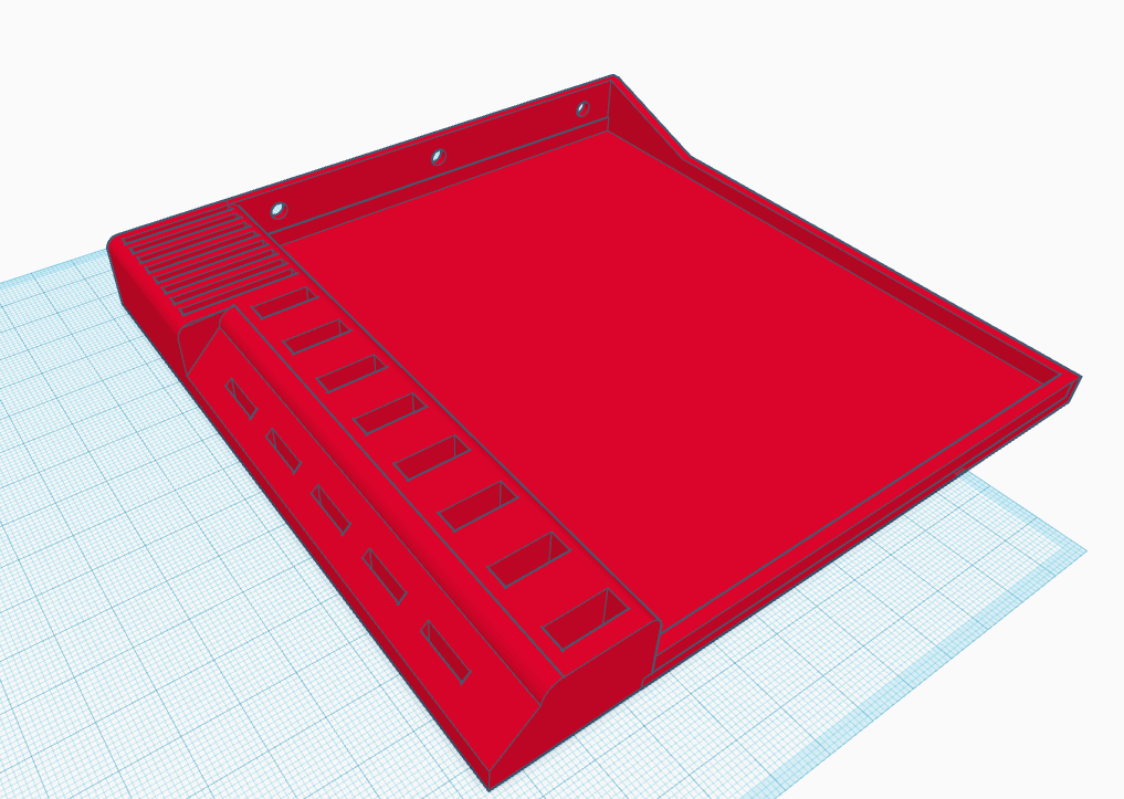 Wall Tray by Aaron | Download free STL model | Printables.com