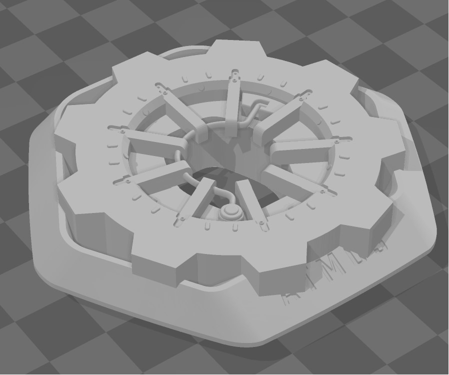 Fallout Vault Door ATMOS Cover by Faran Gillbanks | Download free STL ...