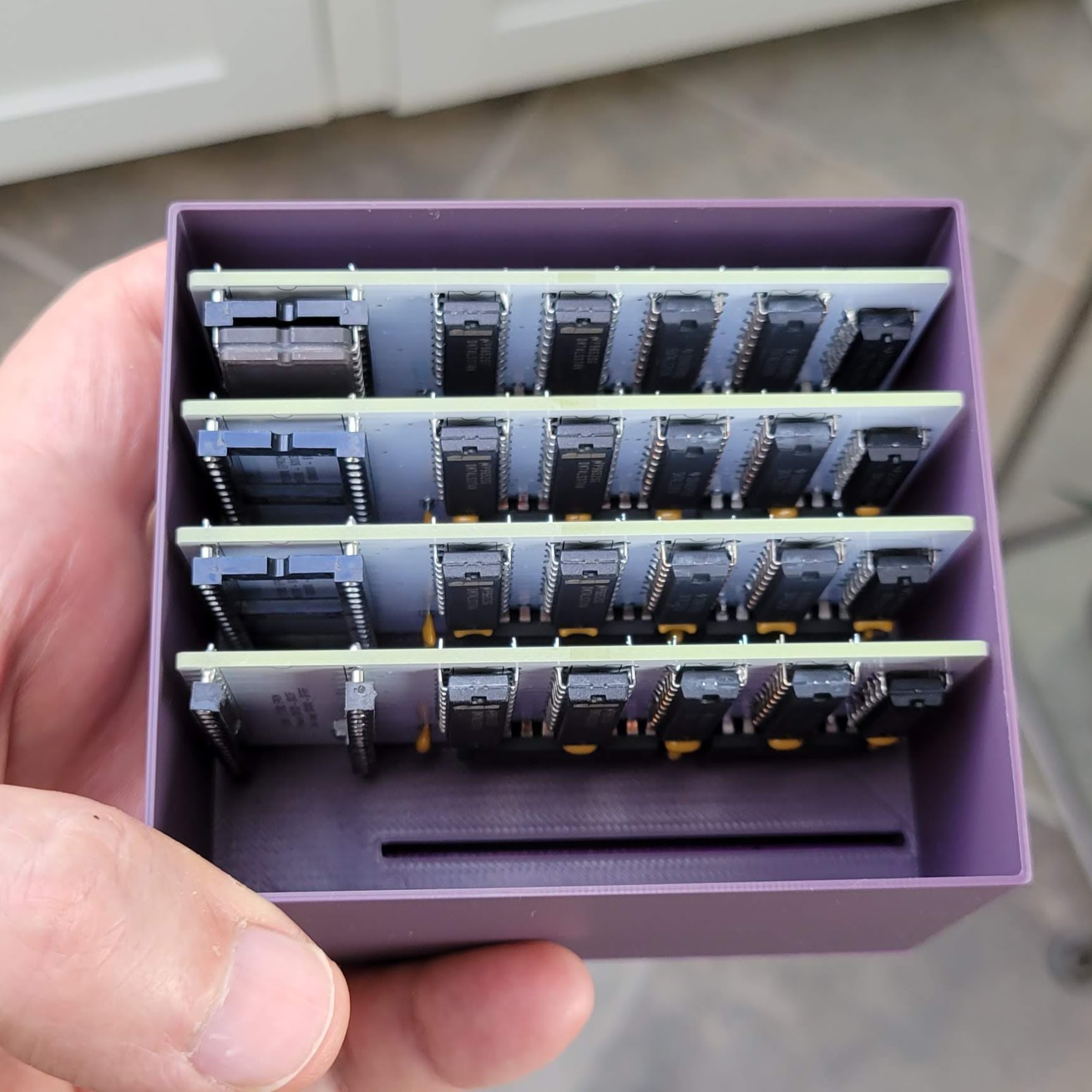 Parametric Apple II expansion card storage box by osbock | Download ...