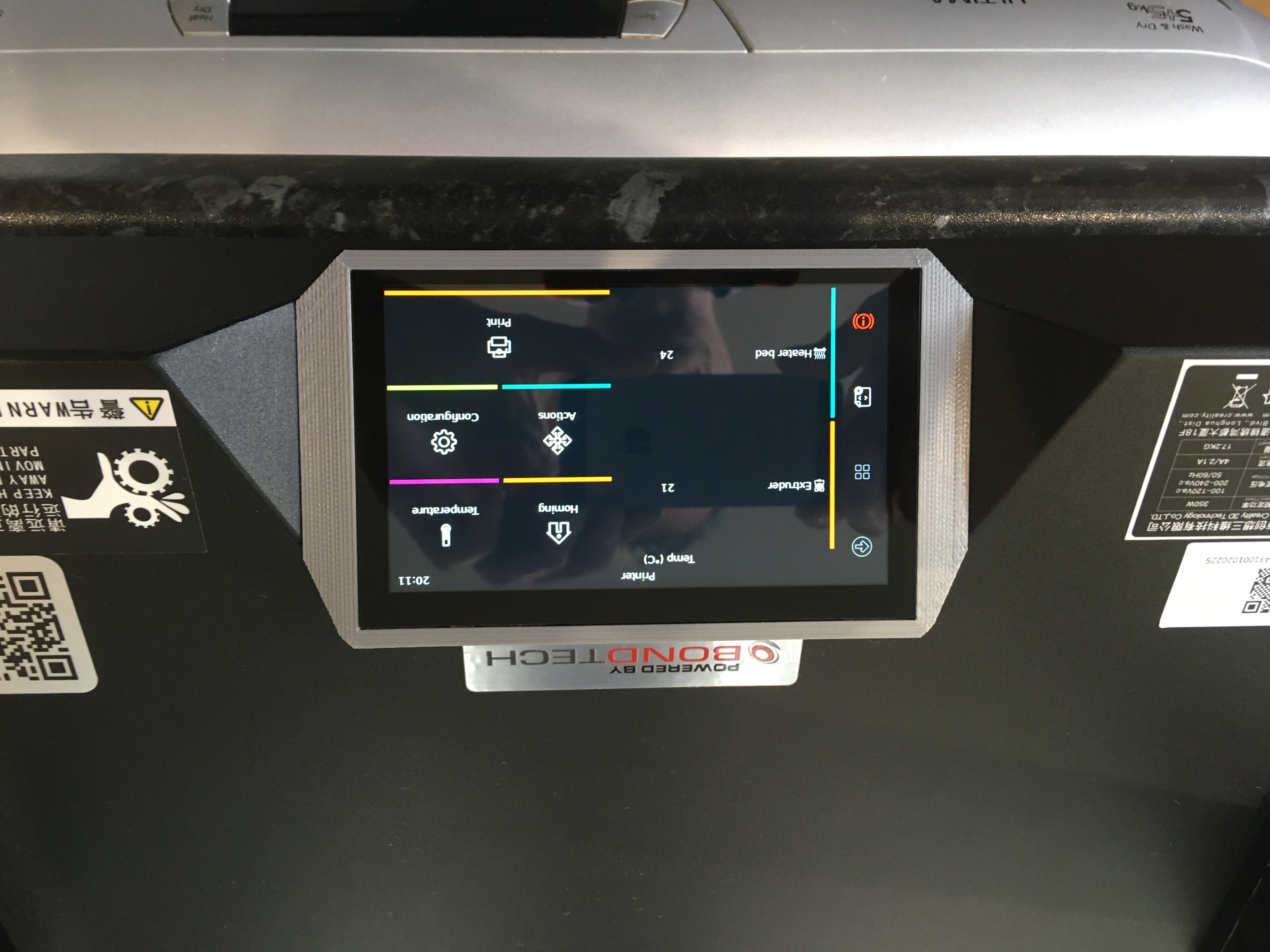 Ender 7 BTT HDMI5 Touchscreen Surround, Manta E3EZ CB1 par BrynD ...