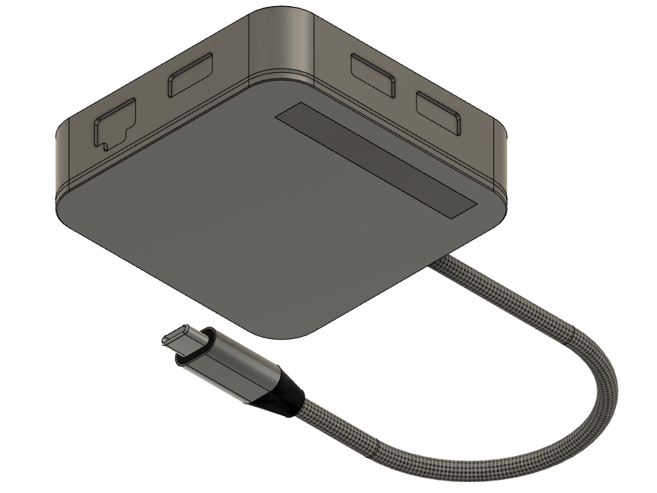 GREEN CELL GC-Hub 2 AK61 dimension reference model by Green Flying ...