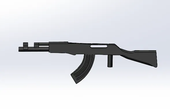 Ak-47 by shahrokh | Download free STL model | Printables.com