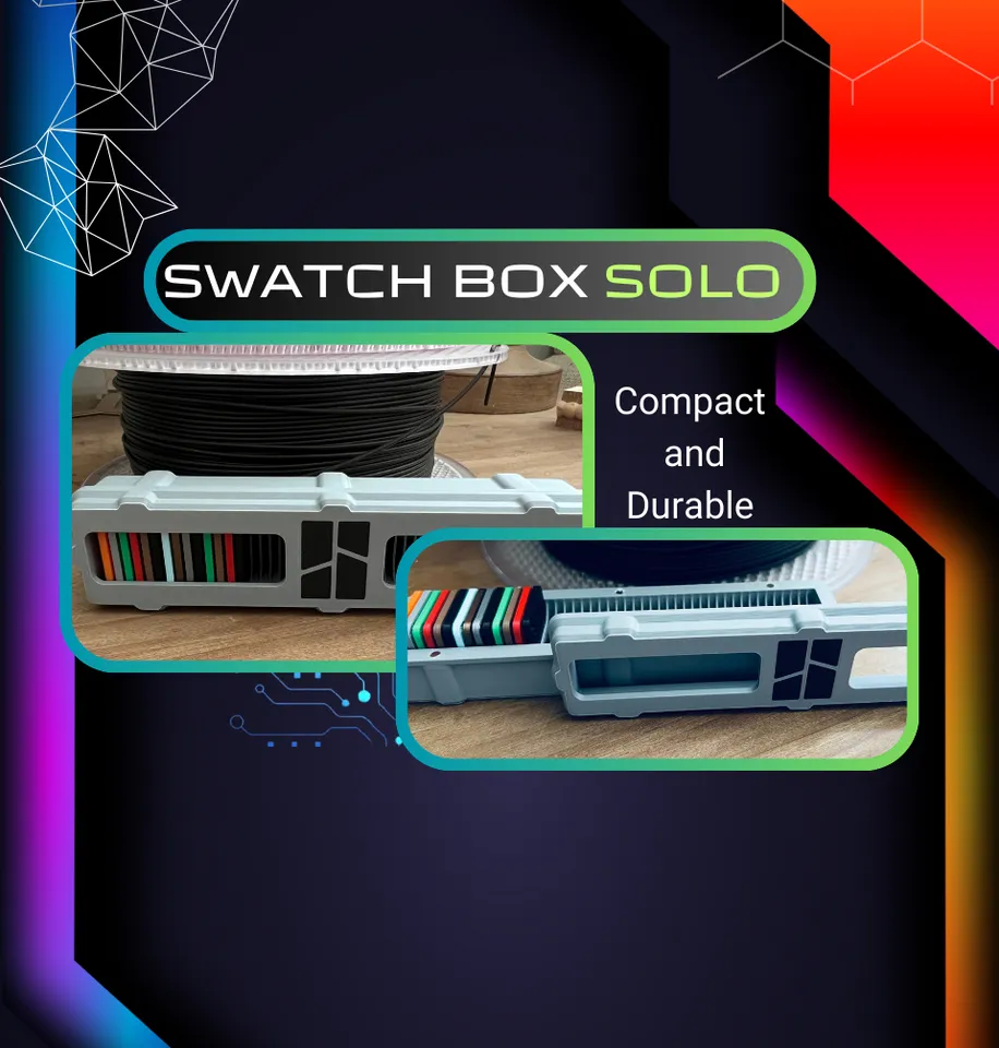 Bambu Swatch SOLO by Aesth3tix | Download free STL model | Printables.com