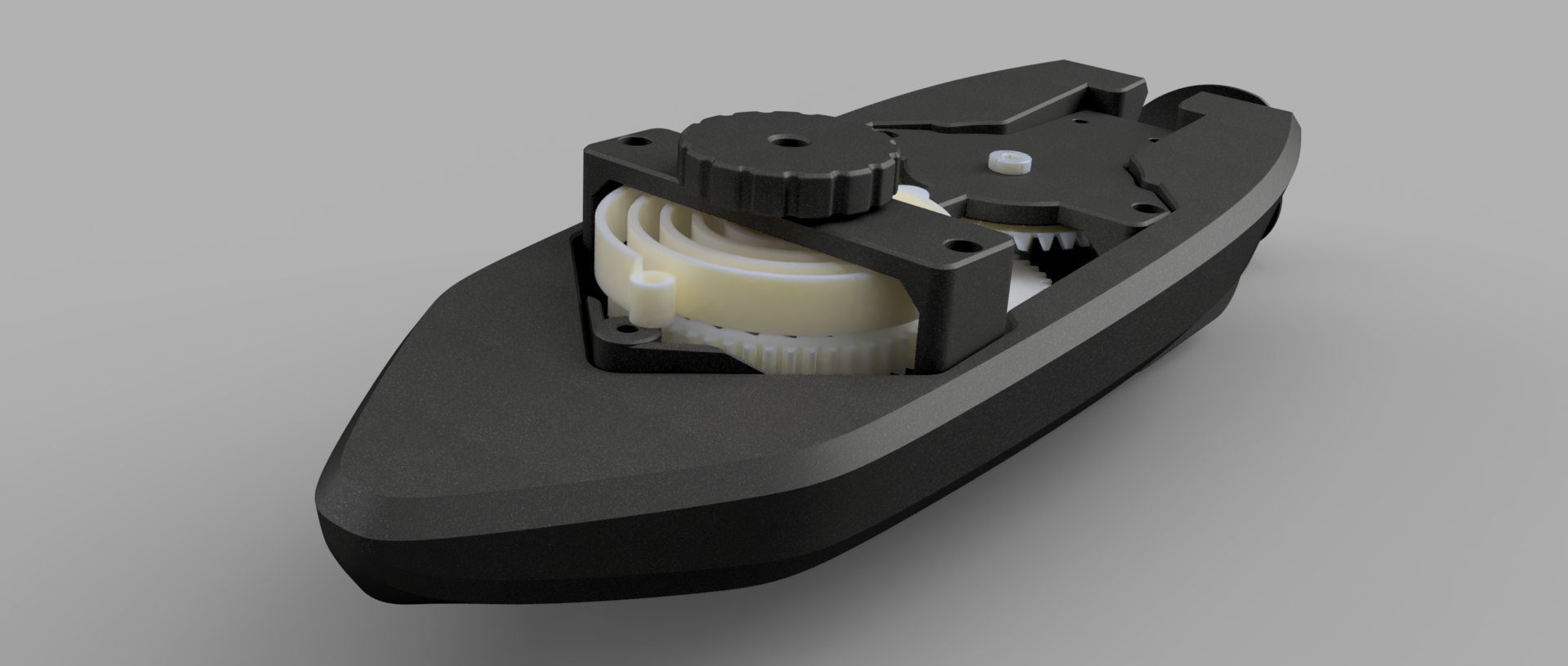 wind-up Bathtub Boat V5 - with benchmark test - Badewannen Boot zum ...