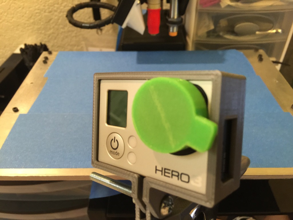 GoPro Hero 3 White Lens Cover NinjaFlex by TJT2007 | Download free STL ...