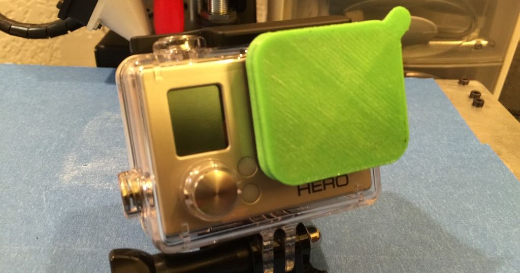 GoPro Hero 3 White Lens Cover by TJT2007 | Download free STL model ...