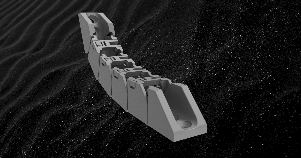 Cable Chain 17.5x15x15mm by V-Labs | Download free STL model ...