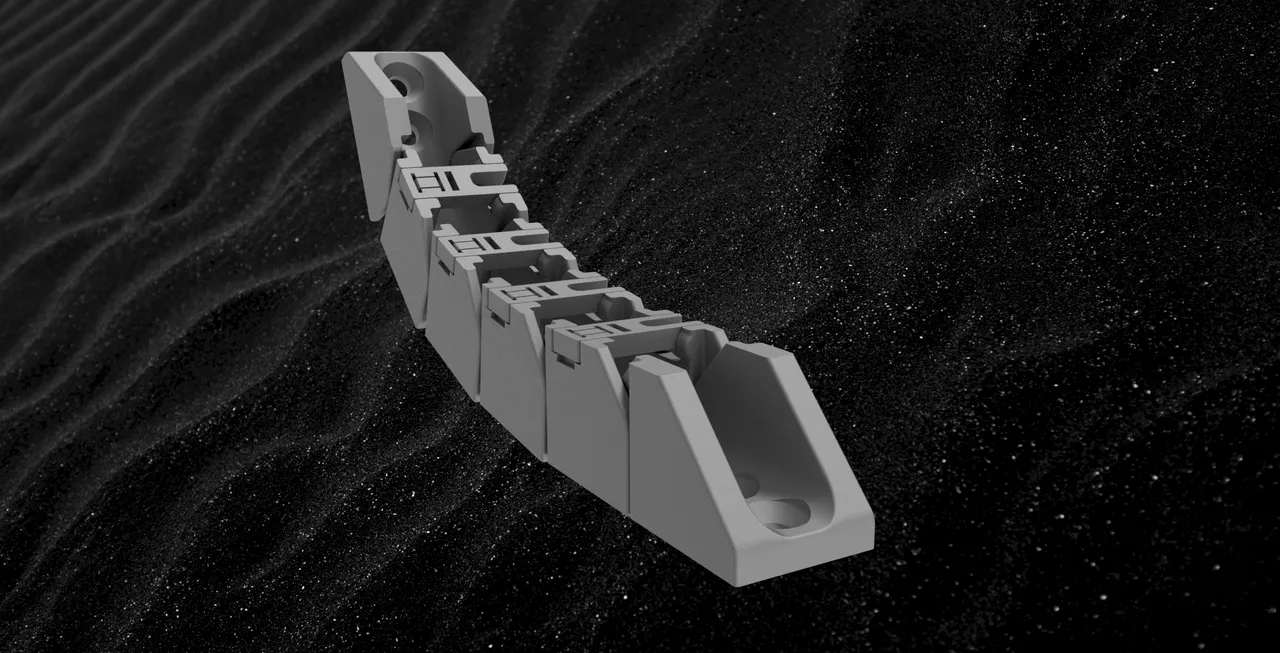 Cable Chain 17.5x15x15mm by V-Labs | Download free STL model ...