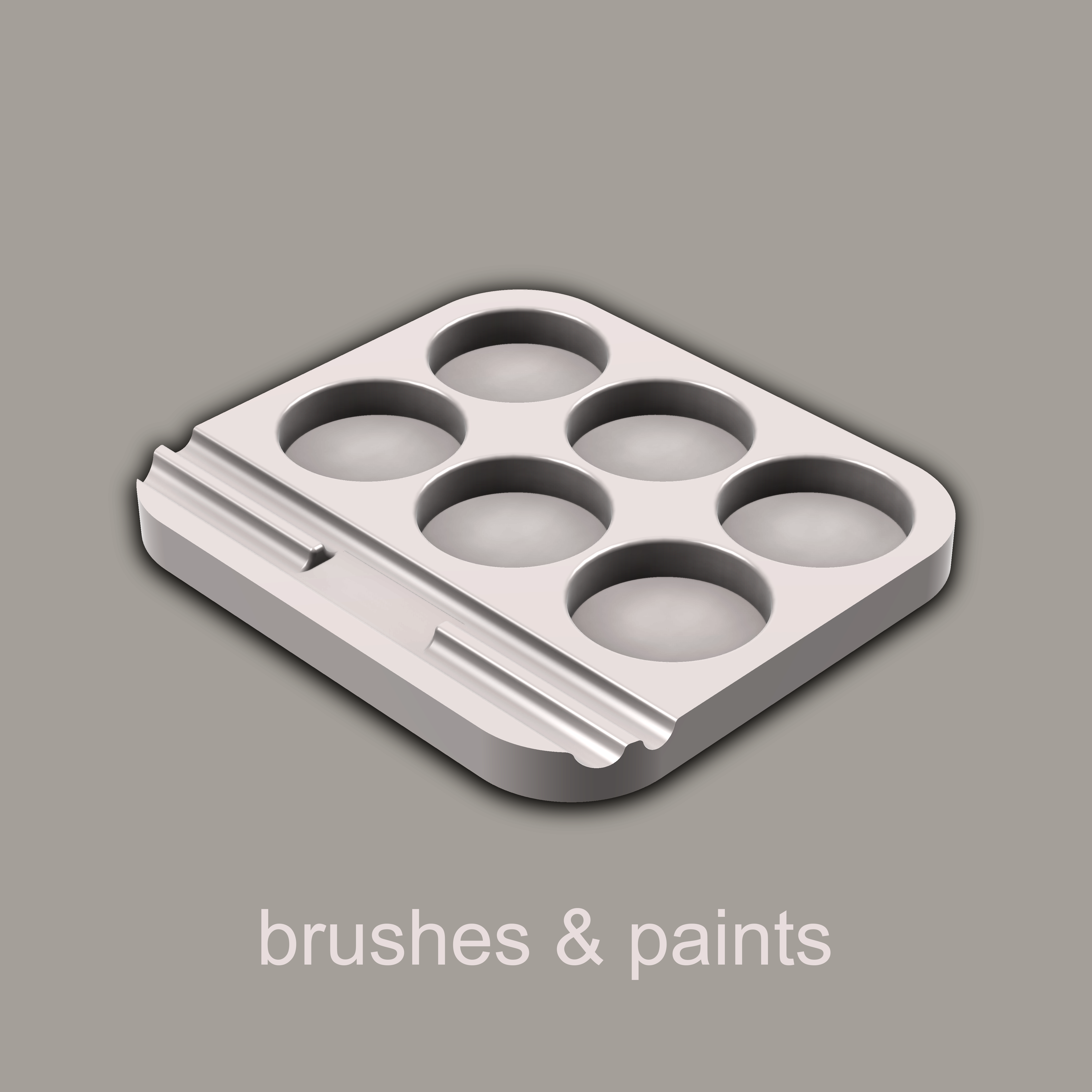 Simple citadel paint set by dave | Download free STL model | Printables.com